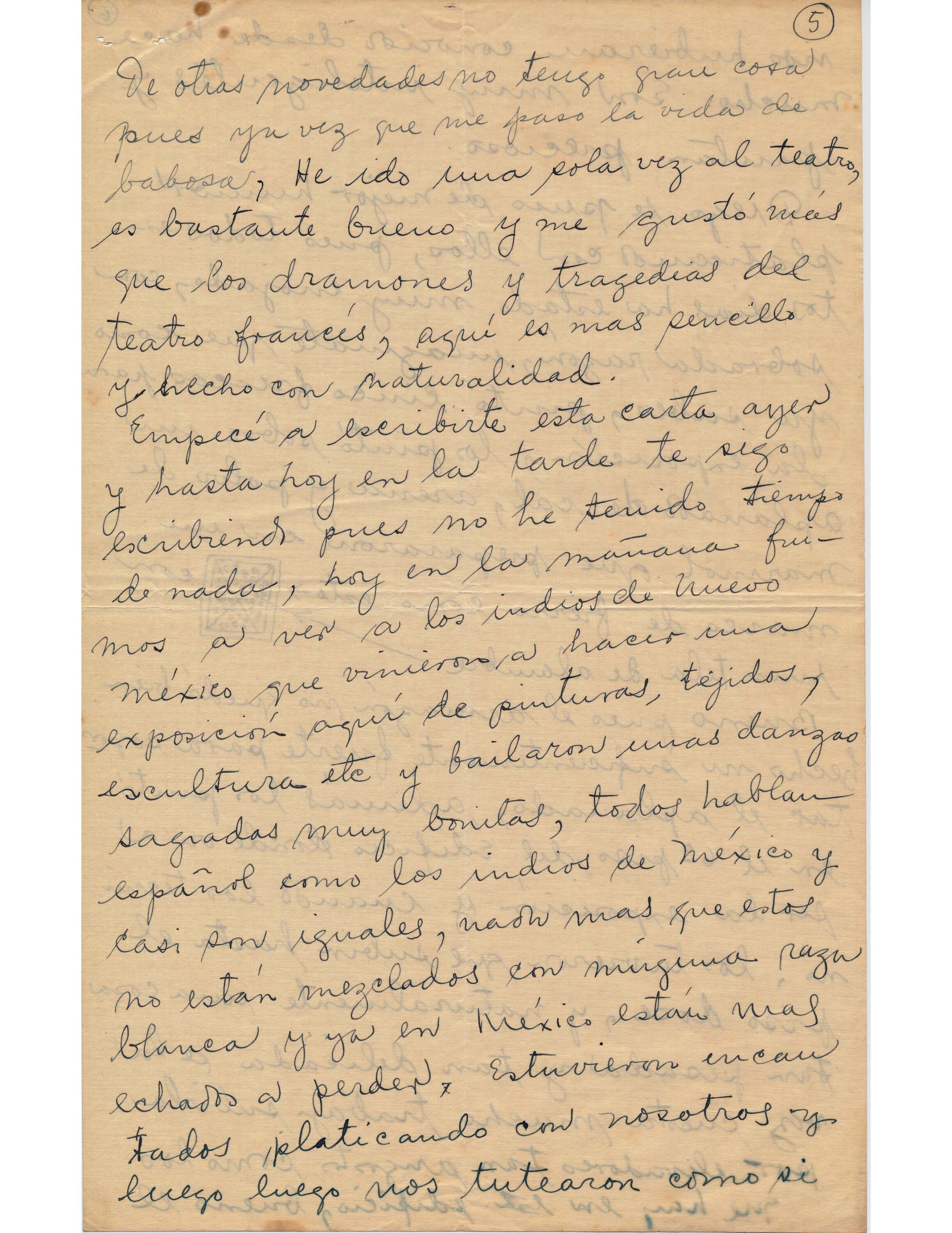 Letter from Frida Kahlo to Matilde Calderon de Kahlo, Dec 18, 1931 ...