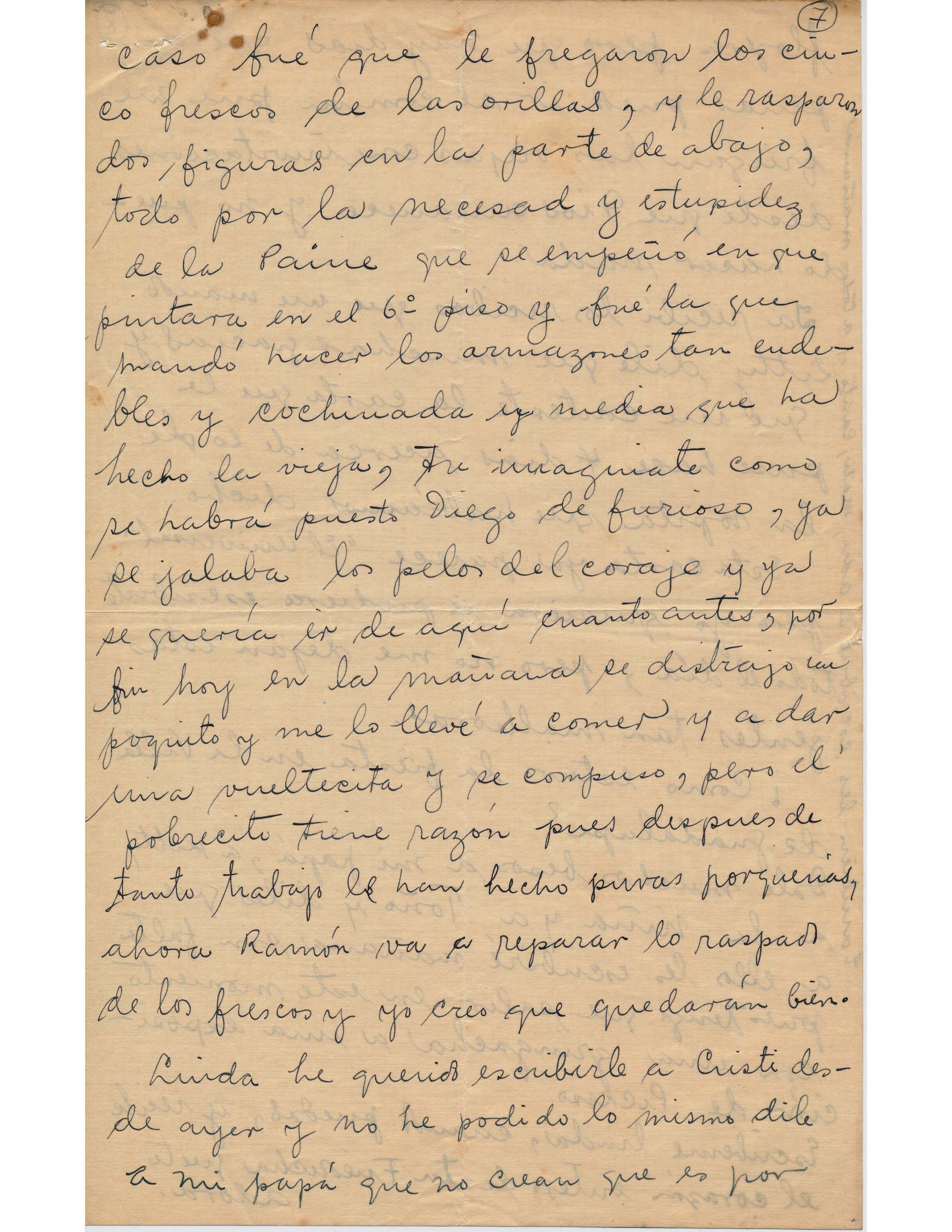 Letter from Frida Kahlo to Matilde Calderon de Kahlo, Dec 18, 1931 ...