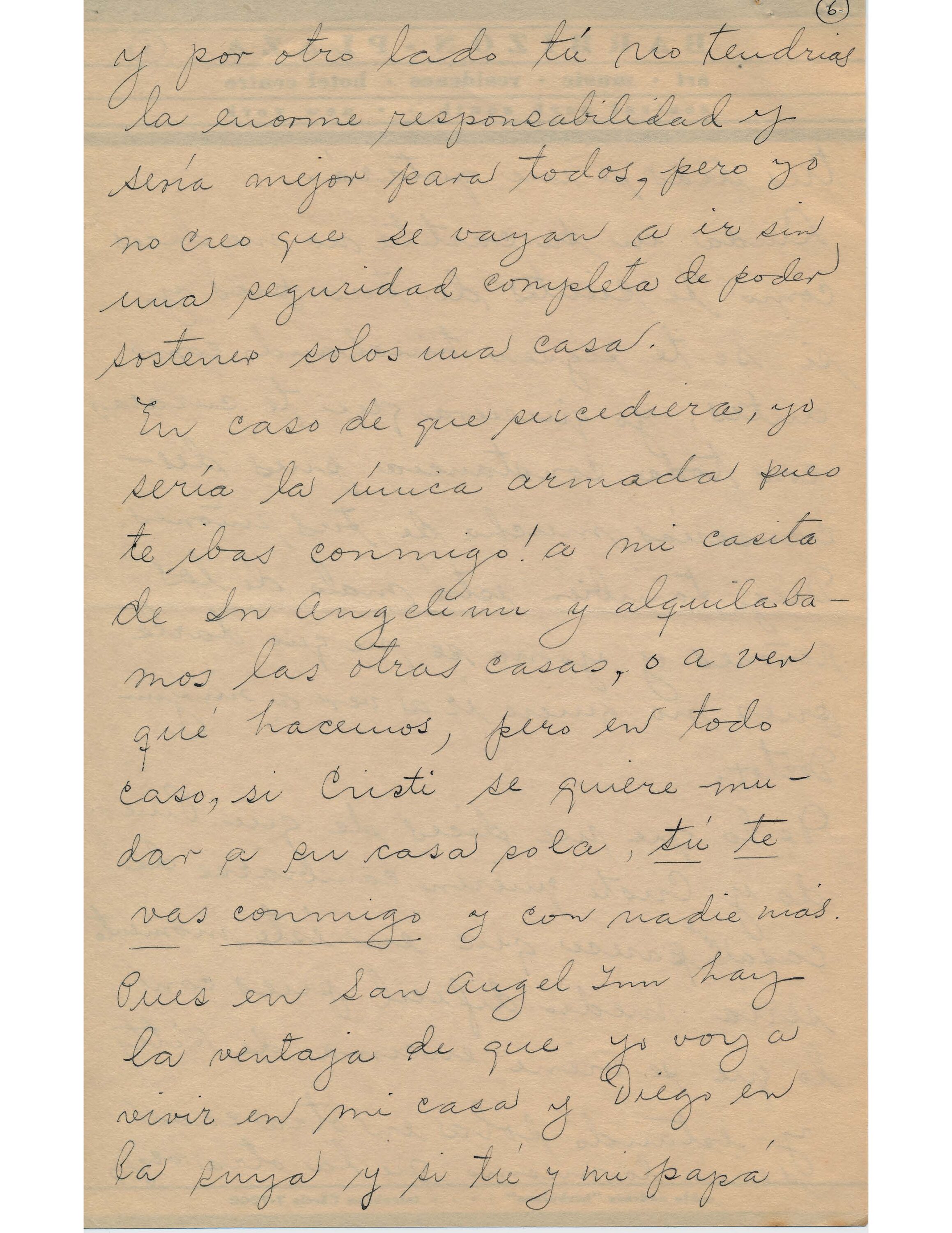 Letter from Frida Kahlo to Matilde Calderon de Kahlo, Jan 14, 1932 ...